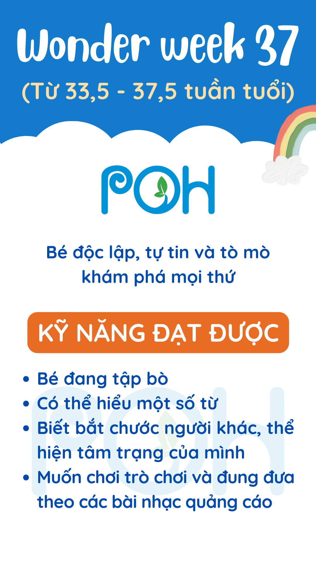 Wonder week là gì? Lịch wonder week chi tiết của bé